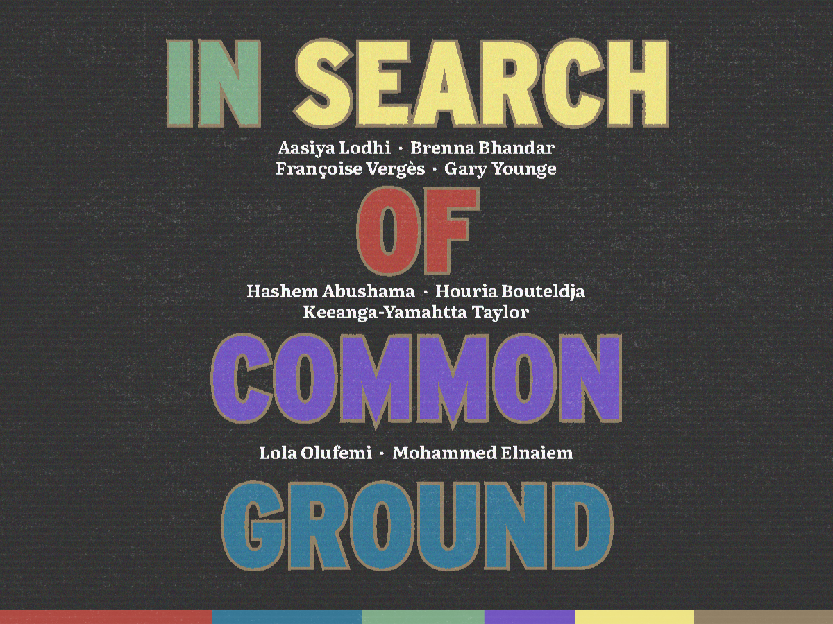 Announcing SHF's 2025 programme, In Search of Common Ground - Stuart ...